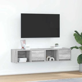 TV skříňka šedá sonoma 60x31x25,5 cm kompozitní dřevo