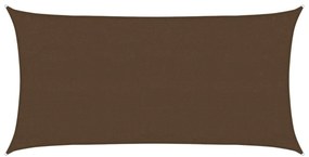 Stínící plachta 160 g/m² hnědá 3 x 6 m HDPE 311790