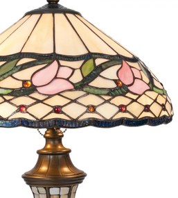 Stolní lampa Tiffany Lovely Tulip – 40x60 cm