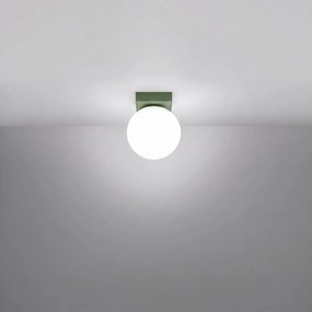 Sollux Lighting Stropní svítidlo YOLI 1 olivově zelené