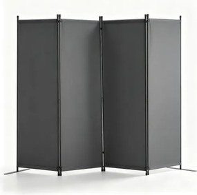 Dělicí stěna VEVOR, 228 × 45 × 172,5 cm – Šedá