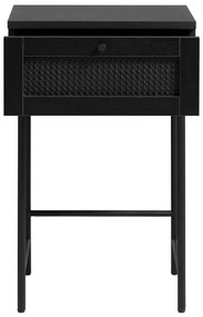 Designový odkládací stolek Lakshmana 45 cm černý