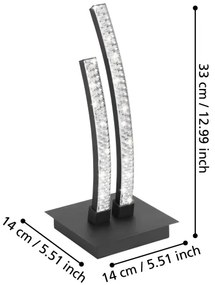 Eglo 99804 - LED Stolní lampa LEJIAS LED/8W/230V