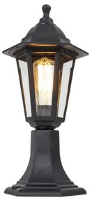 Klasická venkovní stojací lampa černá 42,2 cm IP44 - New Haven