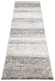 Běhoun Shaggy DELHI 6133B béžový šedý Šíře: 90 cm