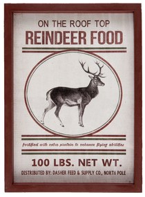 Obraz Jelen Reindeer food - 27*3*37 cm