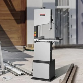 Pásová pila se stojanem Stolní 9,65 V 370 W, dvourychlostně nastavitelná