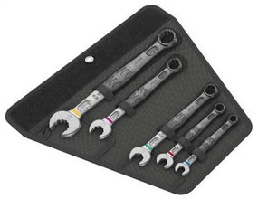 Wera 020240 Očkoploché klíče 5/16 ÷ 3/4", palcové 6003 Joker 5 Imperial Set 1 (Sada 5 dílů)