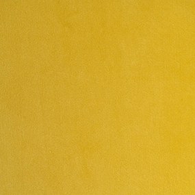 BigBuy Home Syntetický taburet Žlutý 40 x 40 x 35 cm