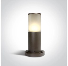 ONE Light 67100/BR stojací sloupkové svítidlo, rezavě hnědé, E27, 35cm, IP54