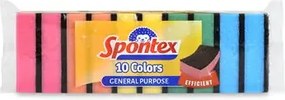 Spontex 10 Colors houbička na nádobí (10 ks)