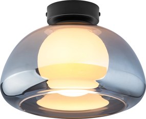 Livarno home Stropní / Nástěnné LED svítidlo Khepri (šedé sklo)
