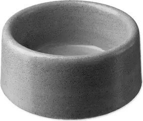 BE-MI Miska beton kulatá 4 l / Miska pro psy a kočky / Beton / Do myčk