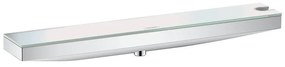 Hansgrohe Rainfinity, nástěnná přípojka hadice Porter 500 a polička PRAVÁ, chrom, HAN-26858000