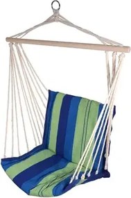 Cattara Houpací síť k sezení 95x50cm modro-zelená