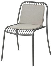 Šedý zahradní podsedák 38,5x66 cm Yua – Blomus
