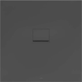 Villeroy & Boch Squaro Infinity - Sprchová vanička, 100x100 cm, Antracit UDQ1010SQI1V-1S