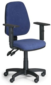 Euroseat Kancelářská židle ALEX s područkami, modrá