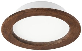 LED Podhledové svítidlo WOODY SPOT LED/16,5W/230V 4000K třešeň pr. 18,5 cm