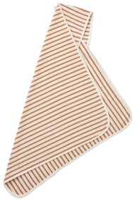 Liewood Osuška s kapucí Alba Y/D Stripes Tuscany rose Creme