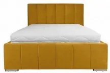 BRW ALLOS postel 140, žlutá
