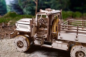 Hračka Ugears 3D dřevěné mechanické puzzle Nákladní auto CARGO [6950385]