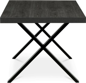 Jídelní stůl HT-R5316 GREY, lamino, šedý dub (180 x 90) cm