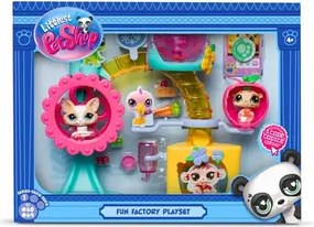 HASBRO Littlest Pet Shop Herní sada Továrna na zábavu / Herní sada / 2