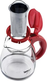 Lamart LT7074 VERRE - konvice 1,5l, červená