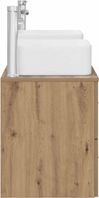 Sada koupelnových skříněk 3 ks Dub artisan 49,5 x 41 x 63 cm 3405834
