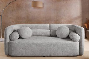 Invicta Dvoumístná pohovka ART DECO šedá 200 cm 44508