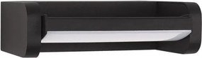 NV 9195062 Venkovní nástěnné svítidlo VOLVER černý litý hliník akrylový difuzor LED 7W 3000K 220-240V 150st. IP54 - NOVA LUCE