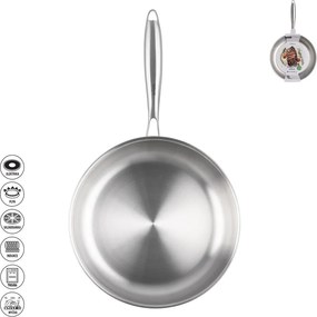 Nerezová pánev ø 28 cm Steela – Orion