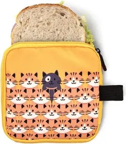 Iris Barcelona Dětský termoobal na sandwich Zipper 0,5 l žlutý / Termo