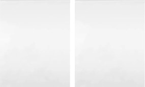 Zrcadlové fólie 2 ks samolepicí 90 x 200 cm PET 155766