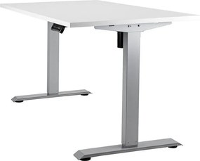 Antares Elektricky výškově nastavitelný stůl SILENT — bílý, deska 138x80 bílá