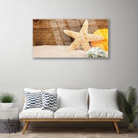 akrylový obraz Písek Hvězdice Umění 100x50 cm