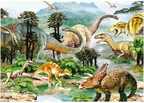 DINO Život dinosaurů - NOVÉ / 100 dílků / XL / od 5 let