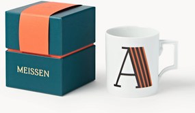 Westwing x MEISSEN, ručně vyrobený hrnek Initials's dekorací Motif