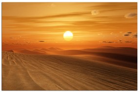 Obraz na plátně - Pouštní západ slunce 1917A (100x70 cm)