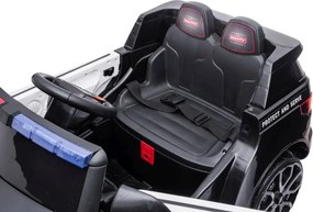 LEAN CARS Elektrické policejní autíčko BBH-021 bílé