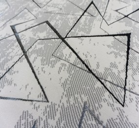 BE Koberec Esprit 3608 GREY - šedý obdélníkový Rozměr: 60x100 cm