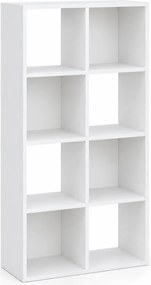 Regál Sinde 2x4, bílá