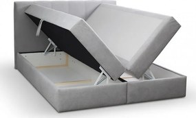 Casarredo - Komfort nábytek Čalouněná postel EVENA 180x200, s úložným prostorem, výběr látek | potah: monolith 70