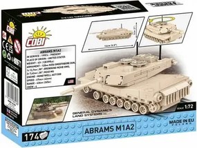 COBI 3106 Armed Forces Abrams M1A2 / 174 kostek / 1:72 / od 6 let