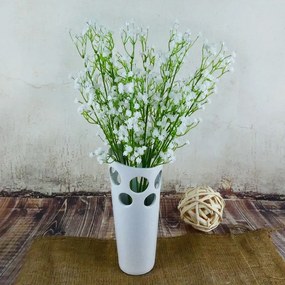 Umělá květina Gypsophila bílá- nevěstin závoj, 45 cm