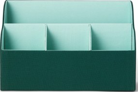 Stolní organizér Printworks 17 x 26 cm zeleno-tyrkysový