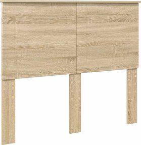 Rám postele s čelo Sonoma dub 120 x 200 cm Kompozitní dřevo 3409678
