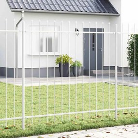 Zahradní plot WOERDEN 2 ks 3,4 x 1,5 m Práškově lakovaná ocel 3334042