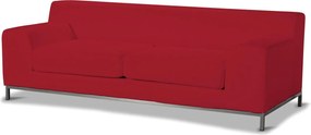 Potah na pohovku IKEA Kramfors 3-místná barva červená látka pletený vzor